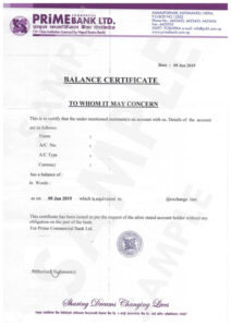 Bank Balance Certificate for Study Visas | Why It’s Essential - Edwise ...